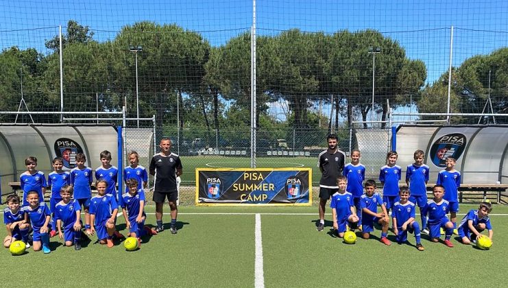 Grande successo ai camp estivi del Pisa